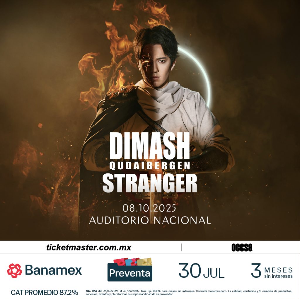Dimash Qudaibergen viene a México el 8 de Octubre